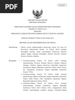 Peraturan Gubernur DKI Jakarta 2022 | PDF