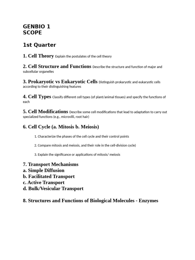 Genbio-1 Scope | PDF