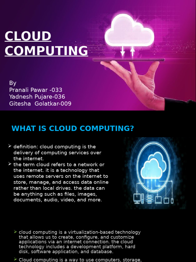 CLOUD COMPUTING Final | PDF | Cloud Computing | Software As A Service