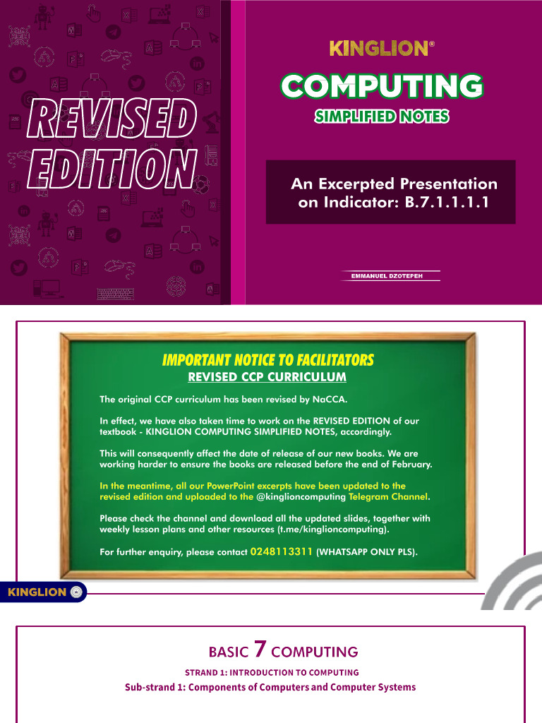 Kinglion Computing (Revised) - B7.1.1.1.1 | PDF