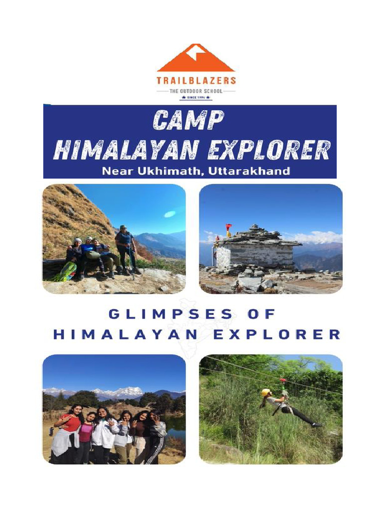 Camp Himalayan Explorer | PDF