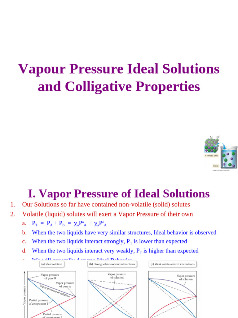 Colligative Properties | PDF | Continuum Mechanics | Physical Sciences