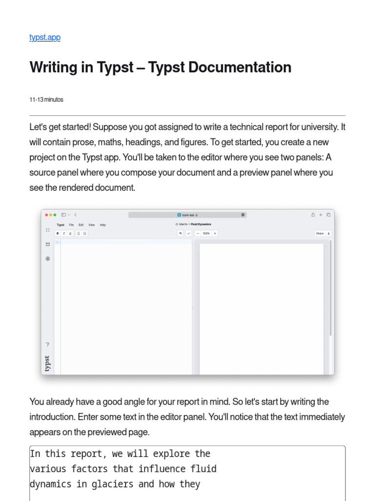 Writing in Typst - Typst Documentation 3 | PDF | Parameter (Computer ...