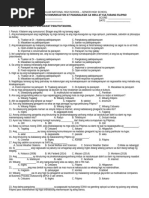 2ND Quarter Exam Komunikasyon at Pananaliksik | PDF