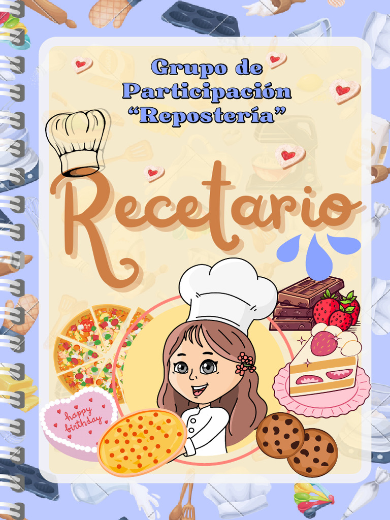 Beige and Black Minimalist Illustrated Cooking Journal Book Cover A4 ...