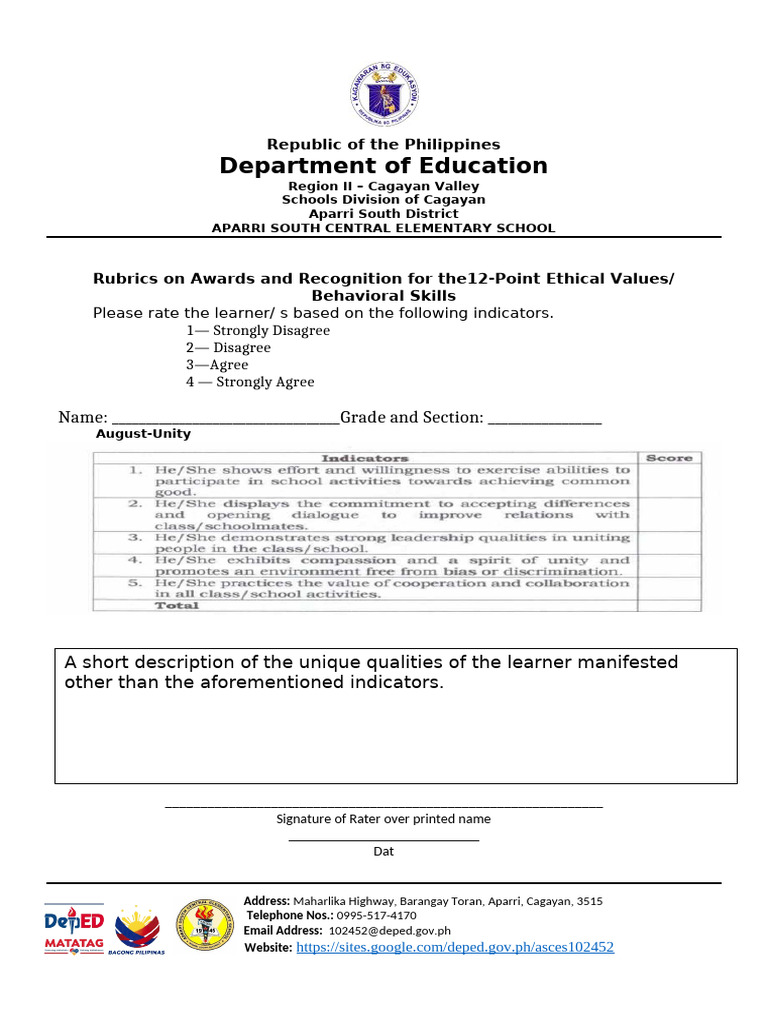 RDELC-CRITERIA | PDF | Psychology