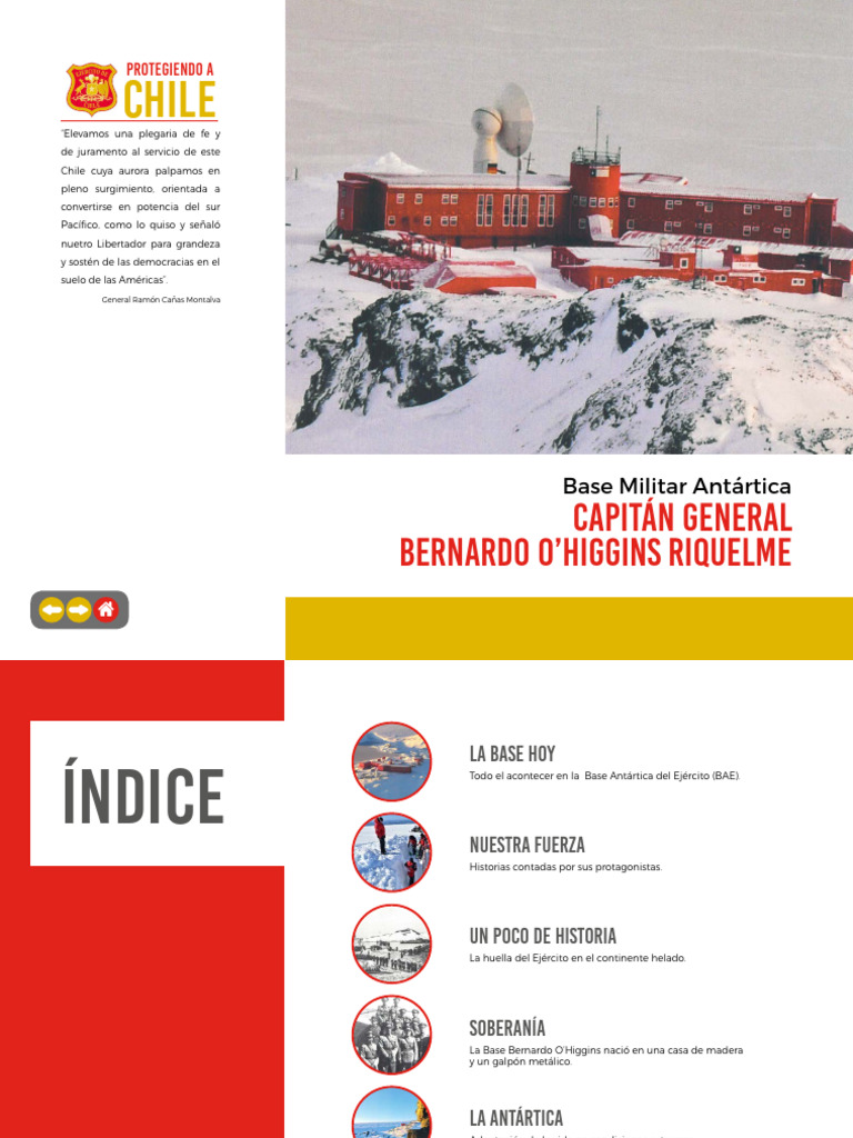 Base Militar Antártica Bernardo O Higgins. 2020 | PDF | Antártida | Chile