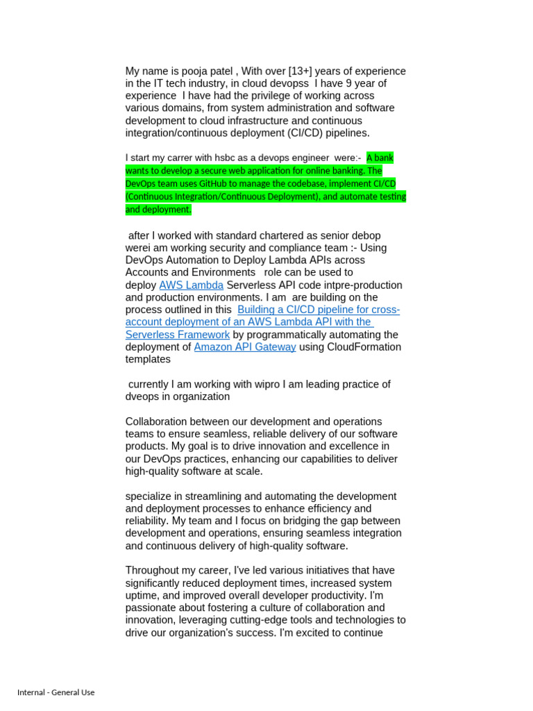 devops lead | PDF | Amazon Web Services | Unit Testing