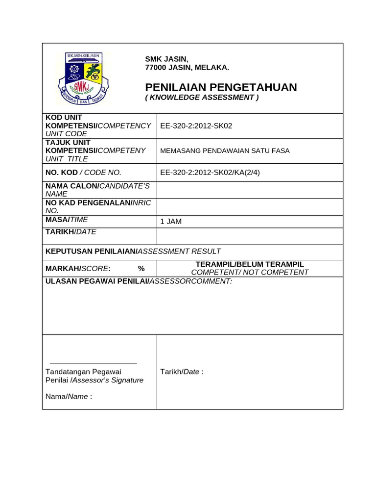 Pendawaian Selongsong Dan Sesalur PVK Satu Fasa | PDF