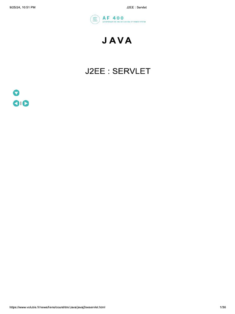 Servlet Jee | PDF