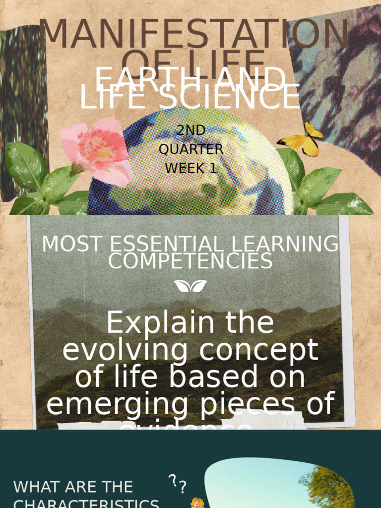 Earth and Life Science | PDF