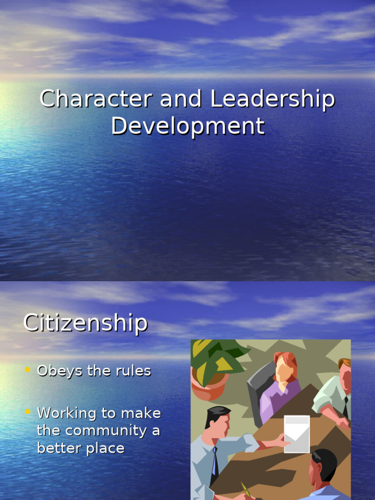 Character Traits for Effective Leadership | PDF