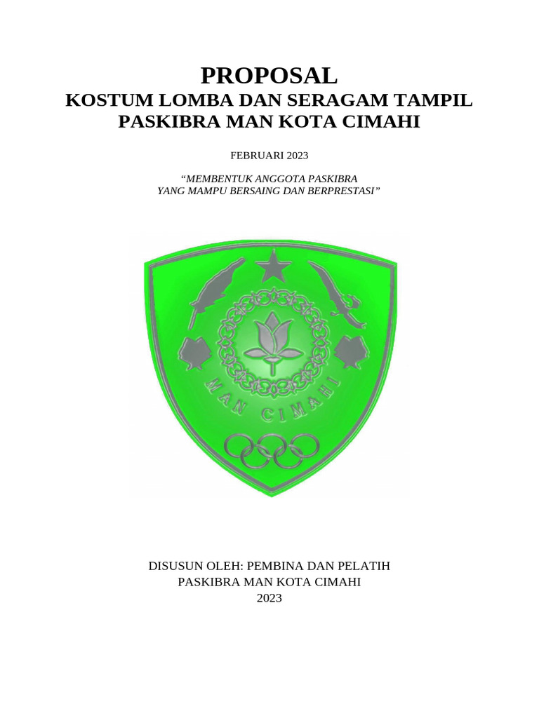 Kostum Lomba Paskibra MAN Cimahi | PDF | Olahraga & Rekreasi | Perjalanan