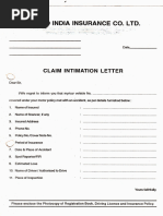 Zuno Motor Claim Form Instructions | PDF | Law