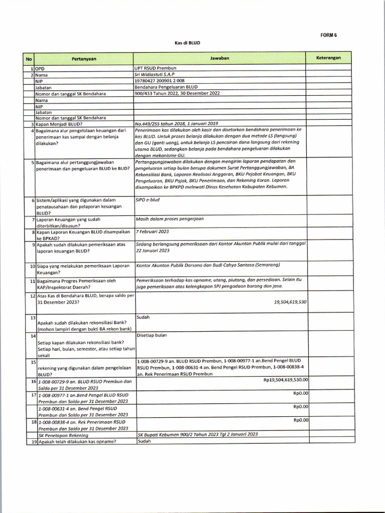 Form 6 | PDF