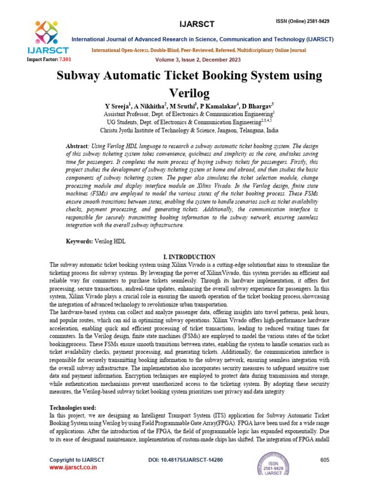 Paper14280 (1) | PDF | Field Programmable Gate Array | Integrated Circuit