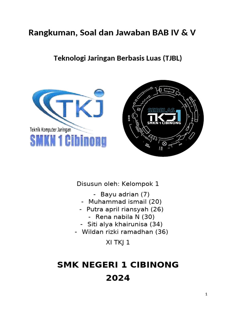 Kelompok 9 - Cara Kerja ACL - XI TKJ 1 - Keamanan Jaringan | PDF