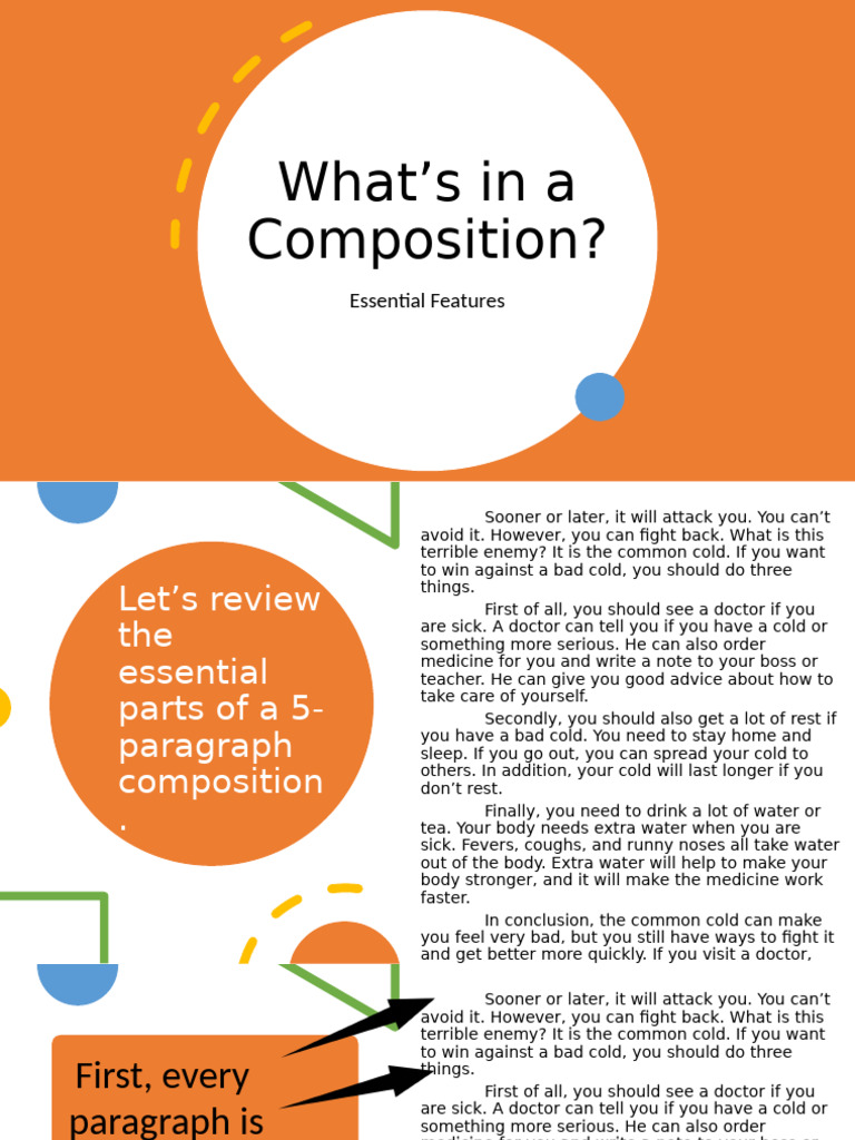 5-Paragraph Composition Guide | PDF | Common Cold