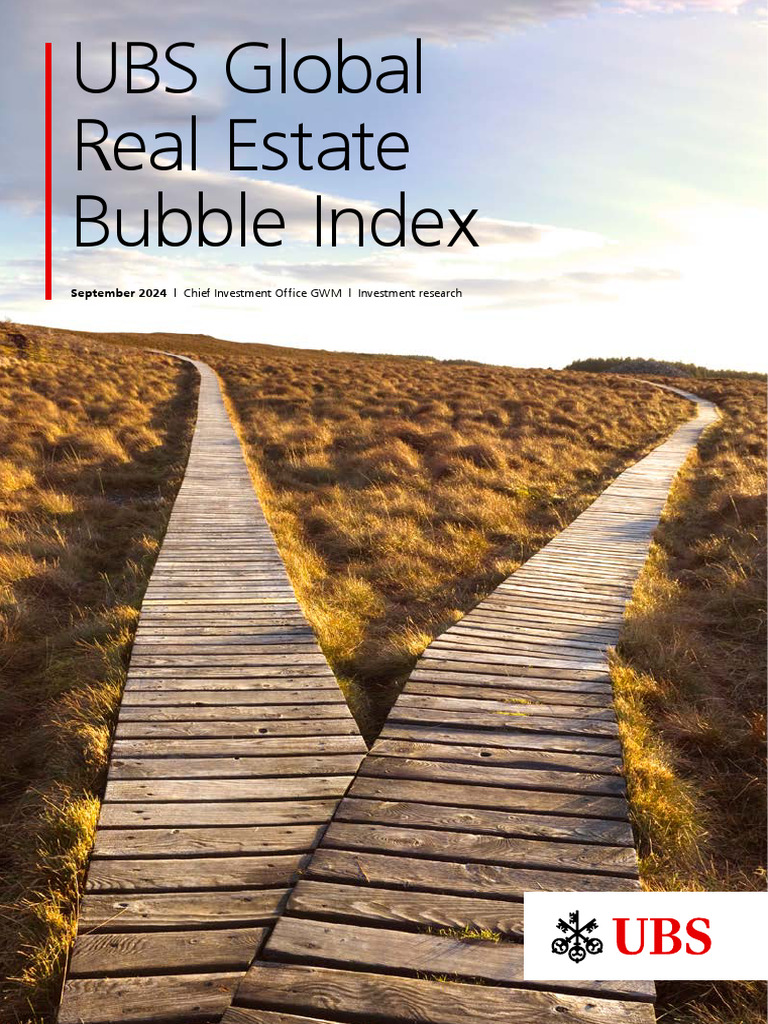 2024年全球房地产泡沫指数（英）-UBS-2024-27页 | PDF | Economic Bubble | Ubs