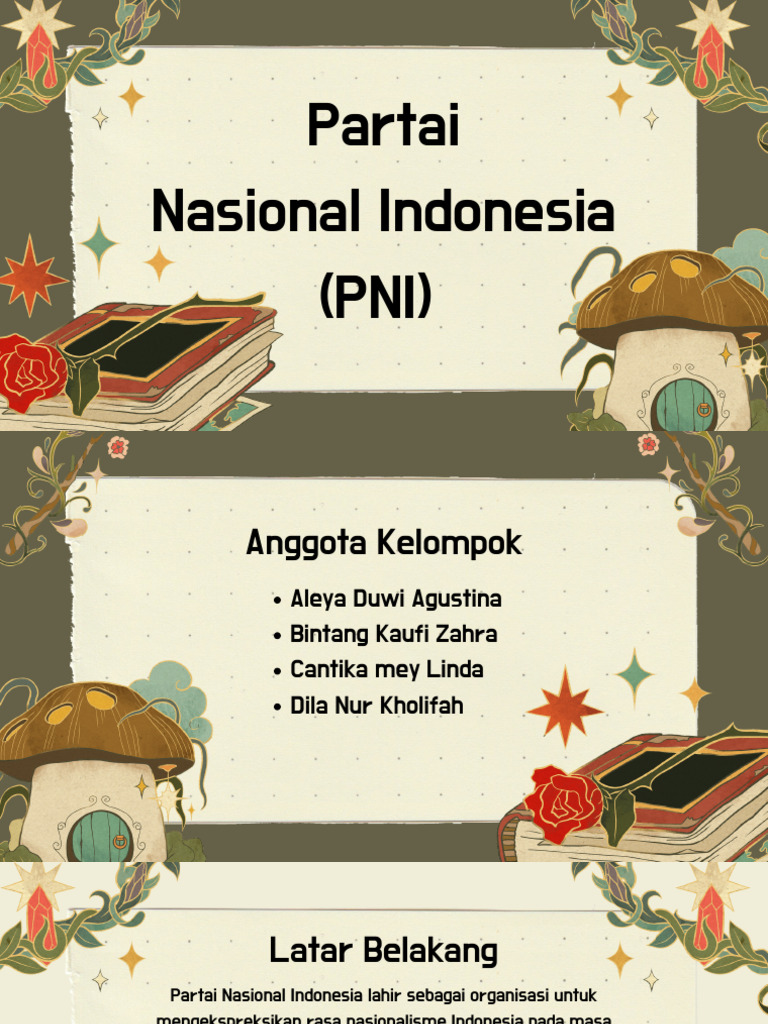 PNI (Partai Nasional Indonesia) | PDF