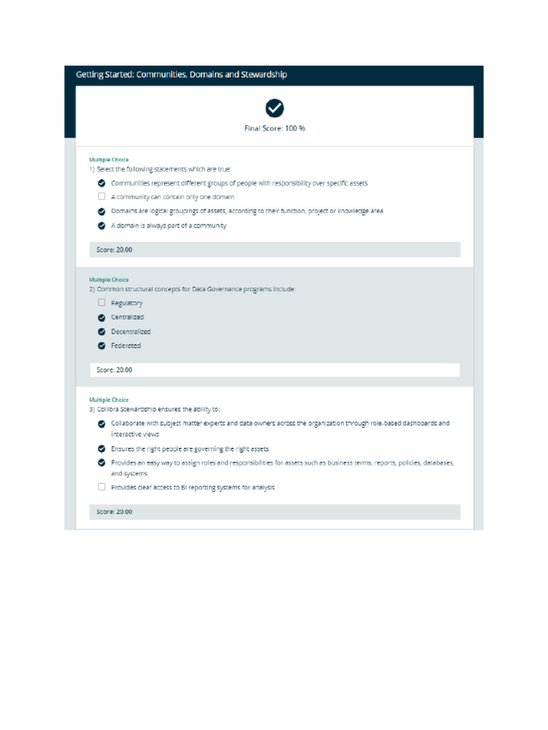 Collibra Certification | PDF