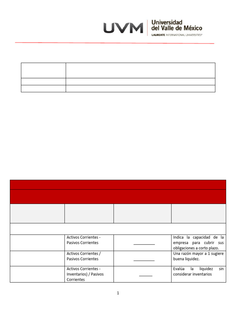 U3 - PIE2 - A5 - Equipo B, M, C, C | PDF | Rentabilidad sobre recursos propios | Liquidez de mercado