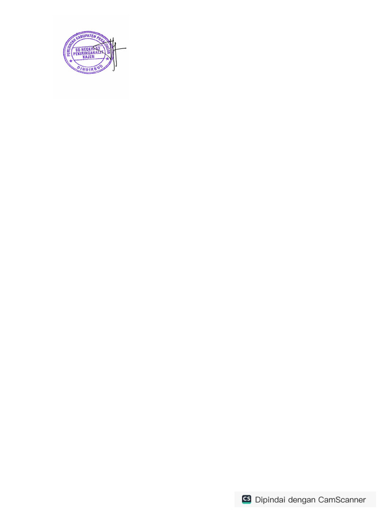 TTD KS Dan Stempel | PDF