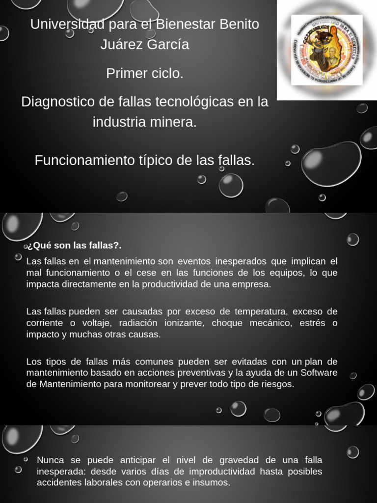 Presentación 5 Funcionamiento Tipico de Las Fallas | PDF