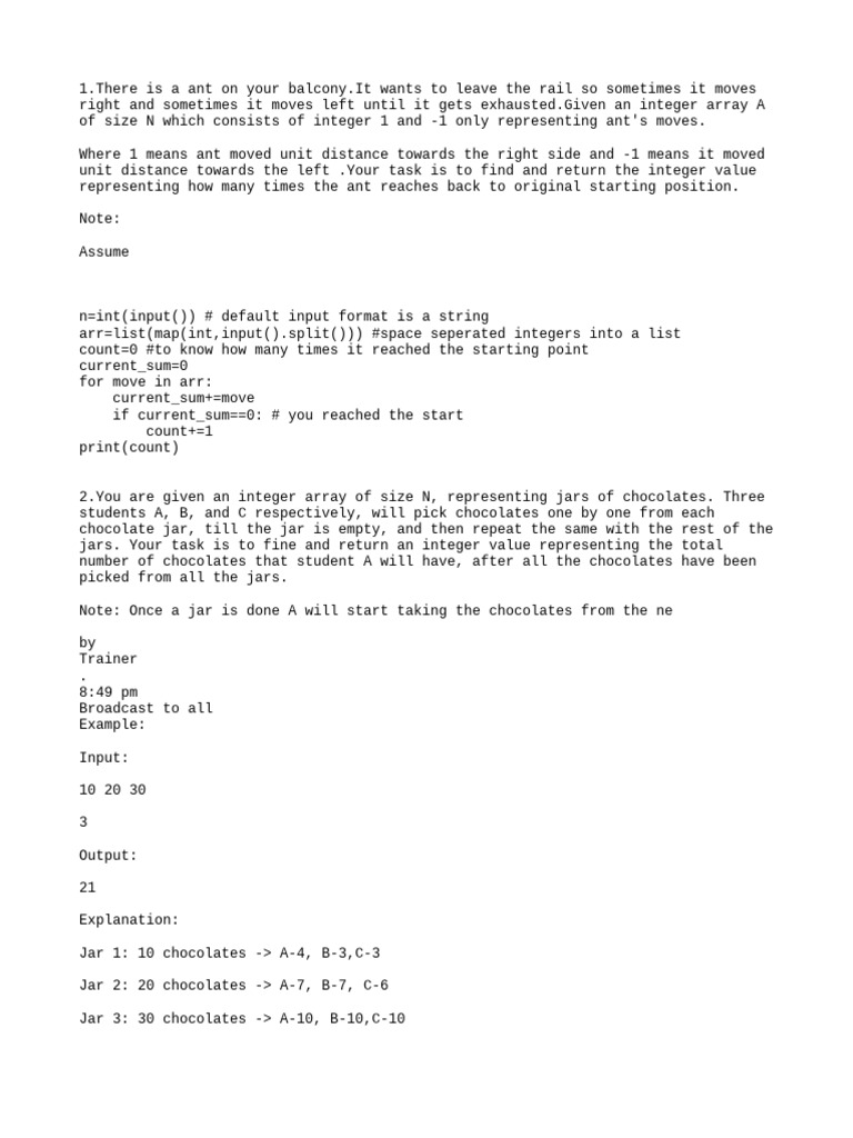 accenture training | PDF | Computer Programming