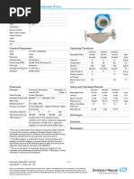 Applicator Sizing for Flowmeters | PDF | Flow Measurement | Fluid Dynamics