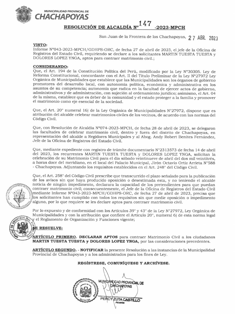 Resolucion 2023 0147 | PDF