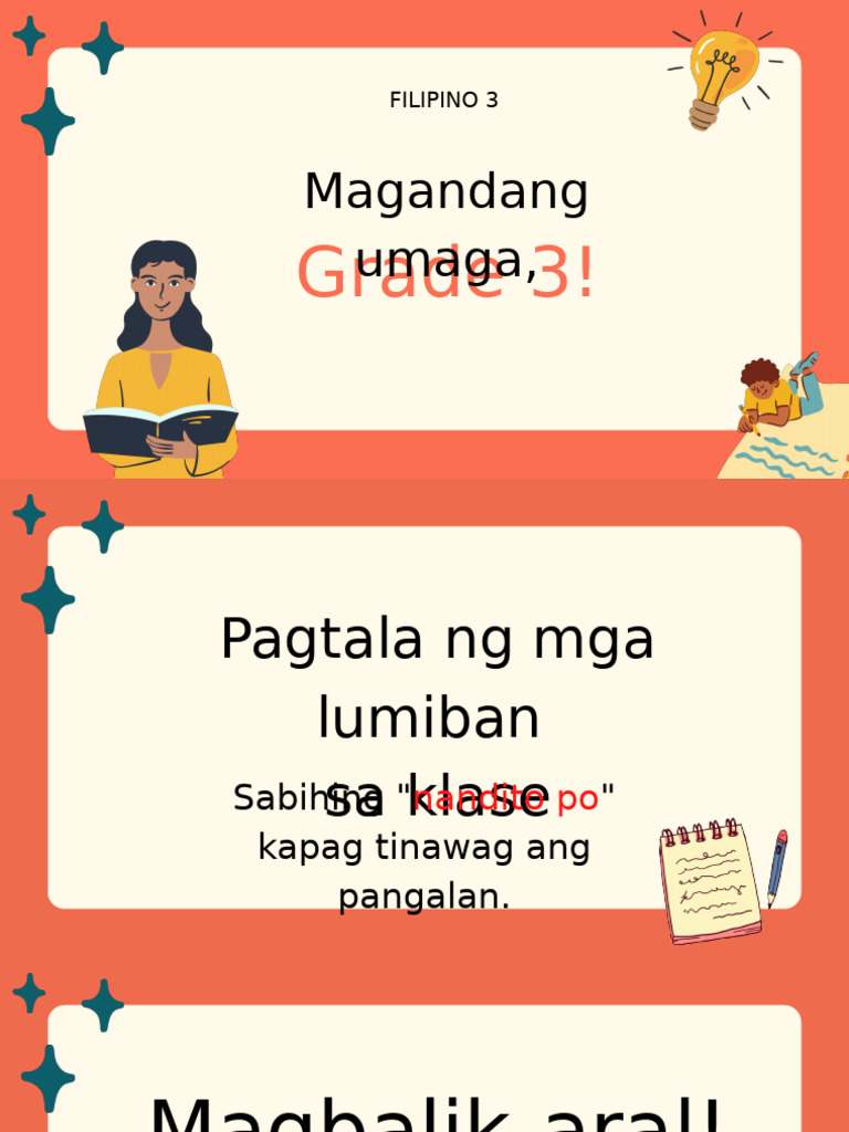 Gr 3 - Ang Talata (Week 5) | PDF