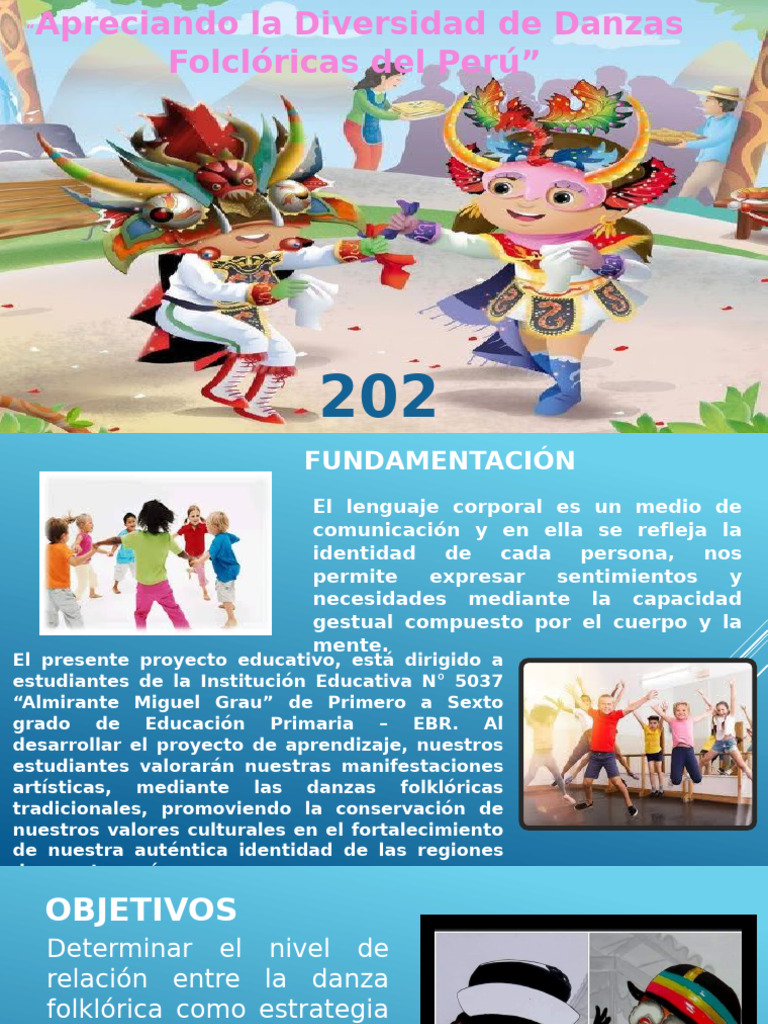 proyecto danzas folkloricas | PDF | Bailes | Aprendizaje