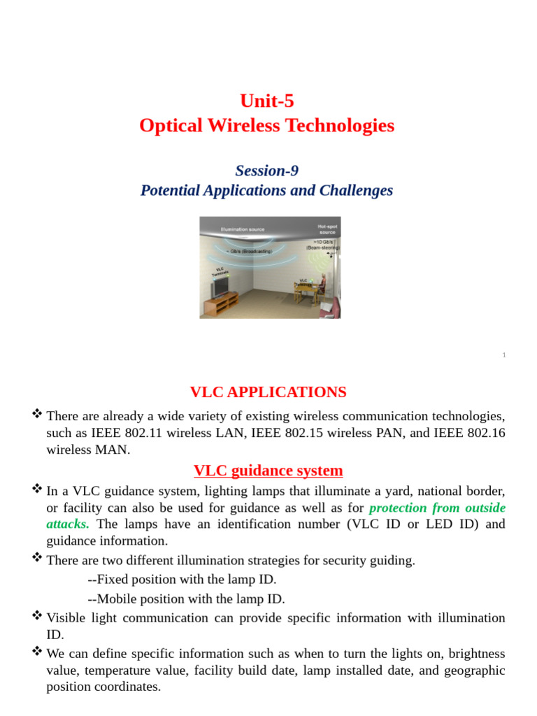 Unit 5 S9 | PDF | Lighting | Light Emitting Diode