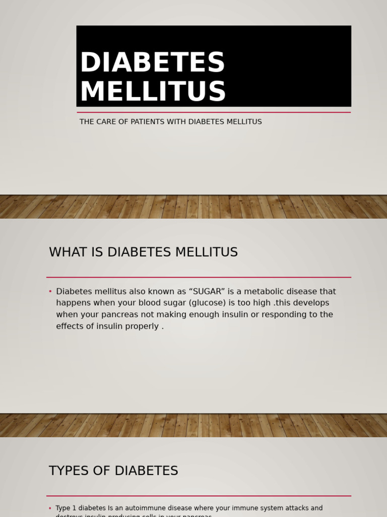 Comprehensive Guide to Diabetes Care | PDF | Diabetes | Pancreas