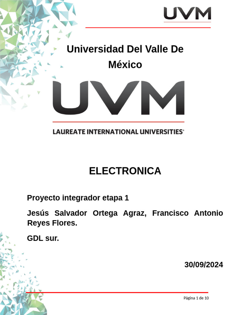 Proyecto Integrador Etapa 1 - FARF - JSOA | PDF | Rectificador | Red eléctrica