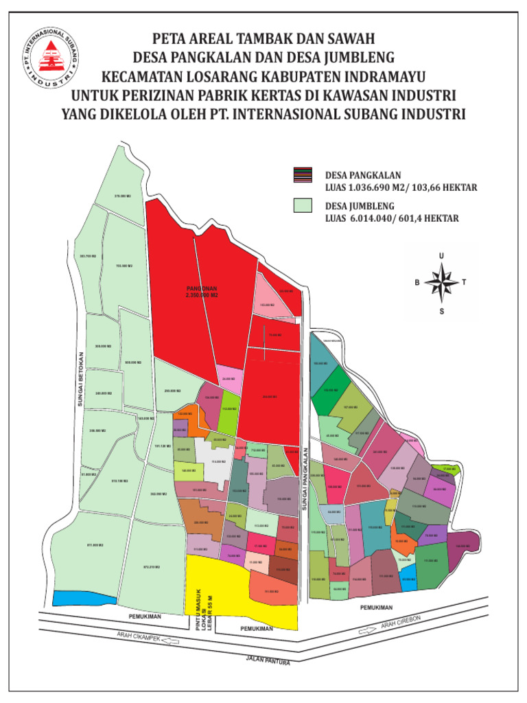 Peta Lokasi LOSARANG | PDF