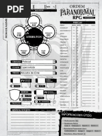 Fichas de Personagem para CRIS RPG | PDF
