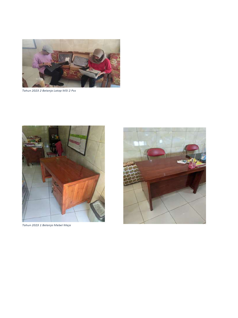 Dokumentasi Belanja Modal 2023-2024 | PDF