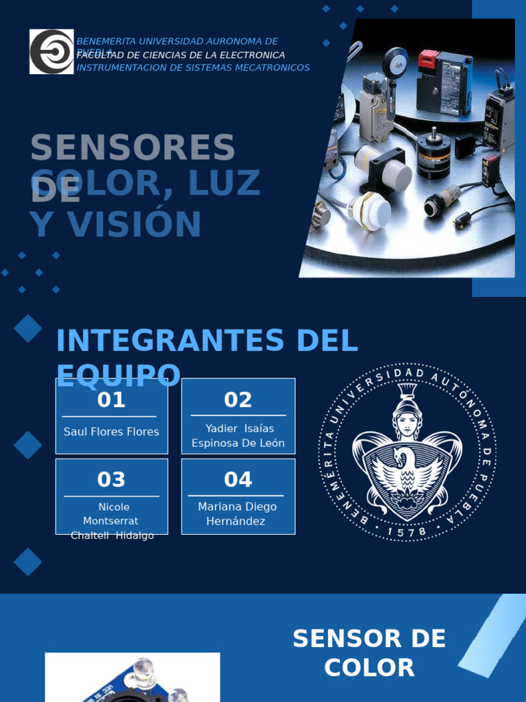 Sensores Color, Luz y Vision | PDF | Color | Ligero