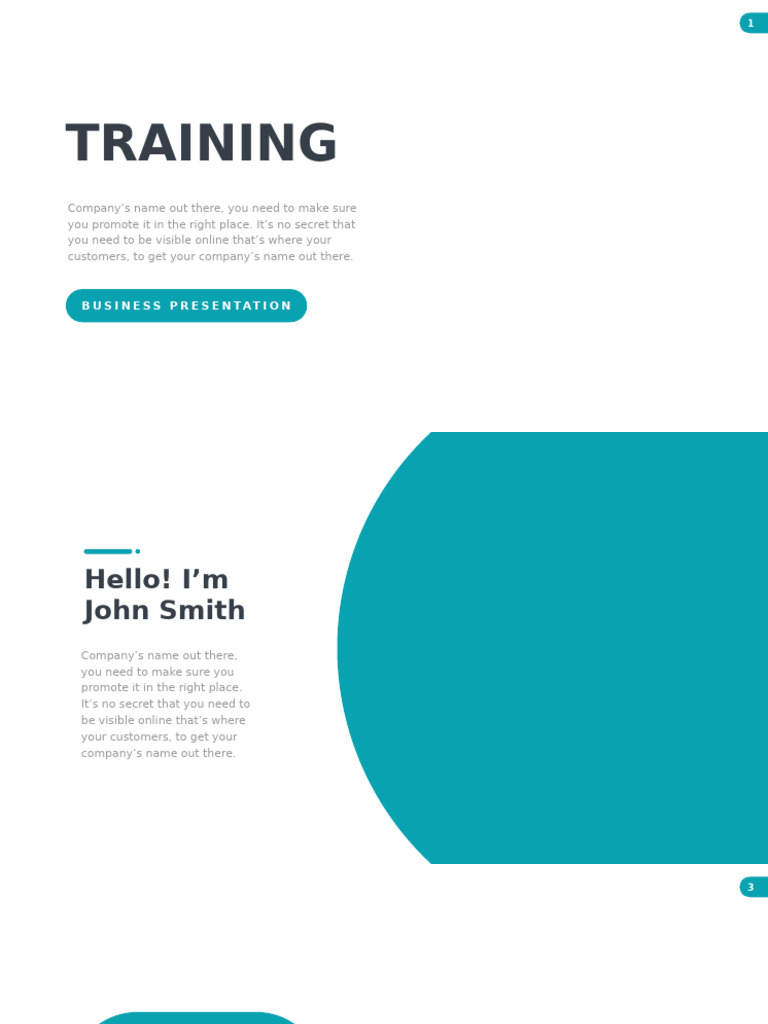Training PowerPoint Template | PDF | Law