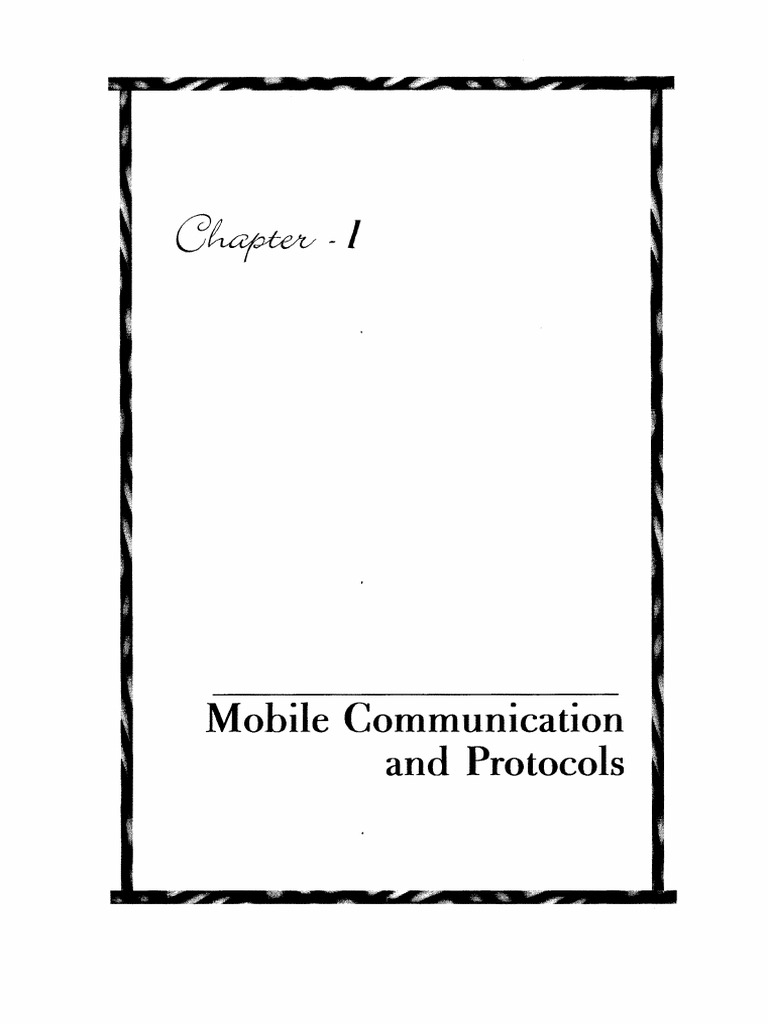 Mobile Communication Protocol | PDF | Cellular Network | Internet ...