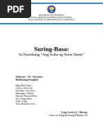 Ang Kuba NG Notre Dame Suring Basa | PDF