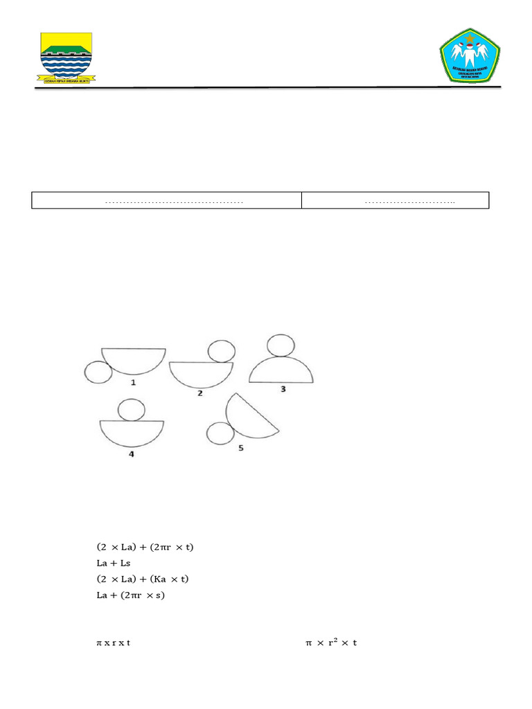 SOAL ASAJ MATEMATIKA Kls 6 2023-2024 | PDF