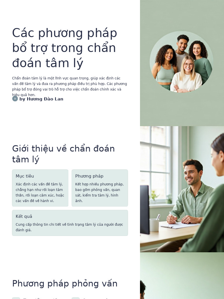 Cac Phuong Phap Bo Tro Trong Chan Djoan Tam Ly | PDF