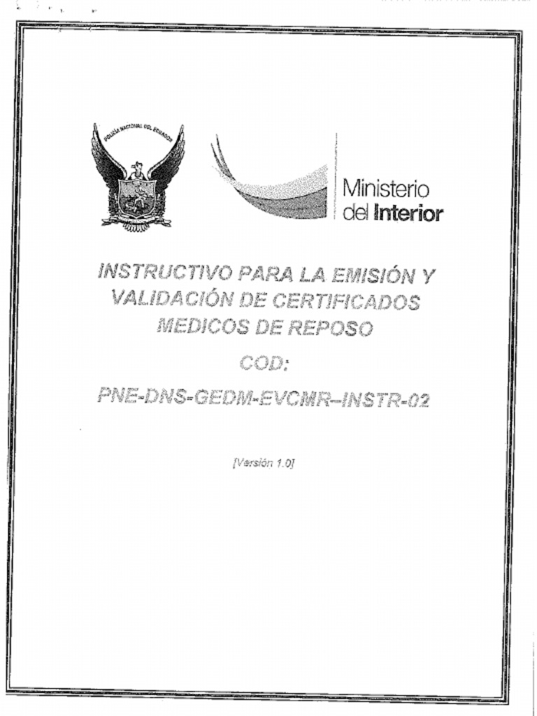 Instructivo Validacion Certificados Medicos | PDF
