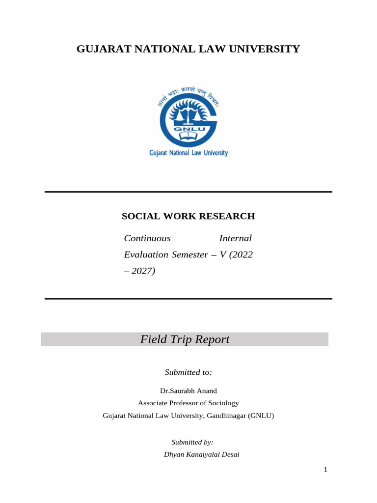 Field Trip Report - 22BWL006 | PDF | Corporate Social Responsibility ...