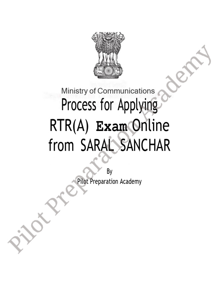 RTR Exam Online Application Process | PDF | Image Scanner | Birth ...