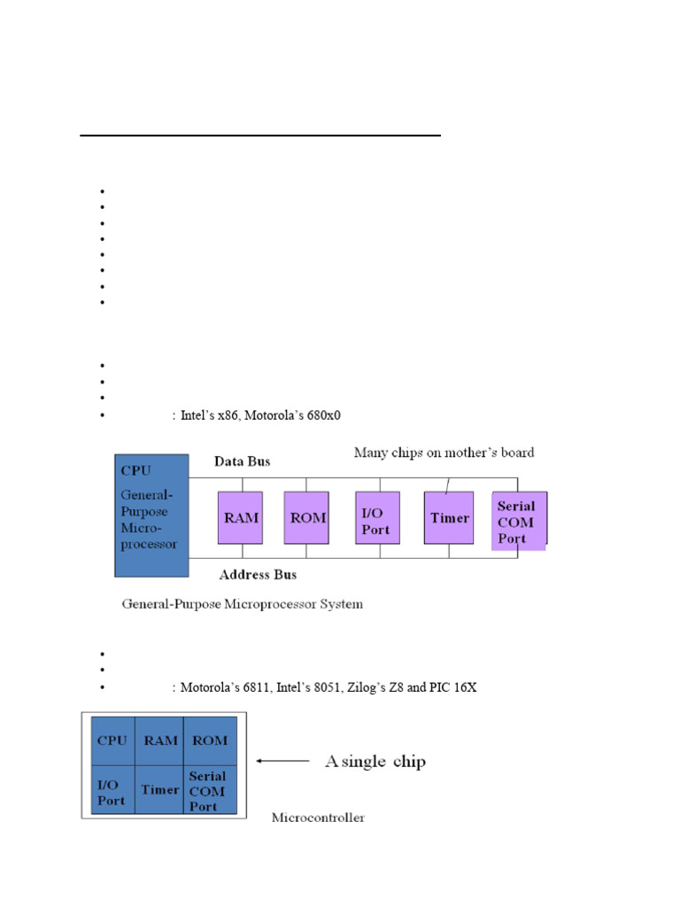 Unit 4 - Microcontroller Part 2 | PDF | Microcontroller | Electronic ...