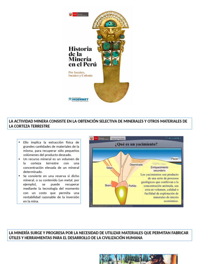 Clase 2 - Historia de la Mineria | PDF | Minería | Perú